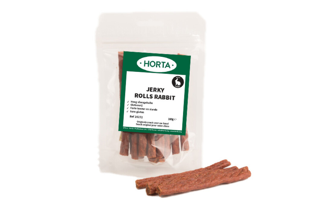 Jerky rolls rabbit 100g