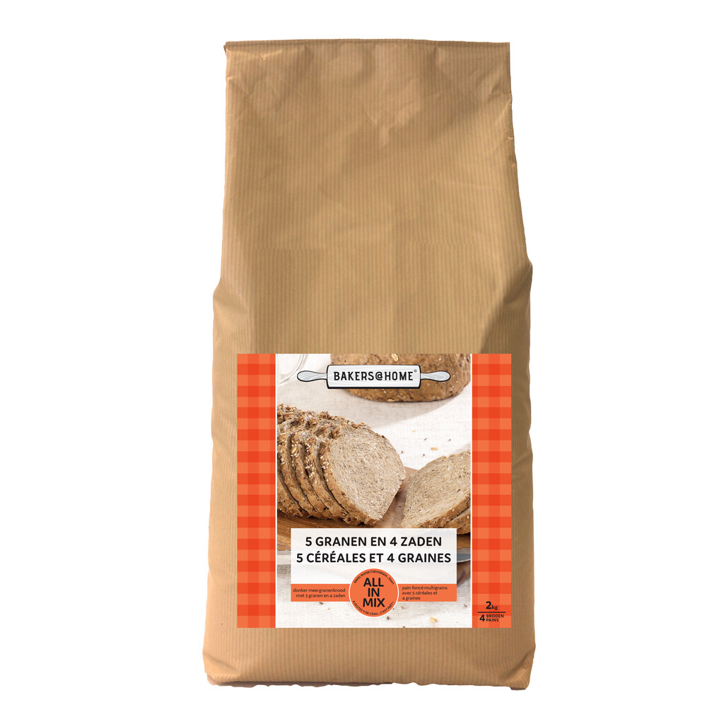 All-in mix 5 granen en 4 zaden brood 2kg